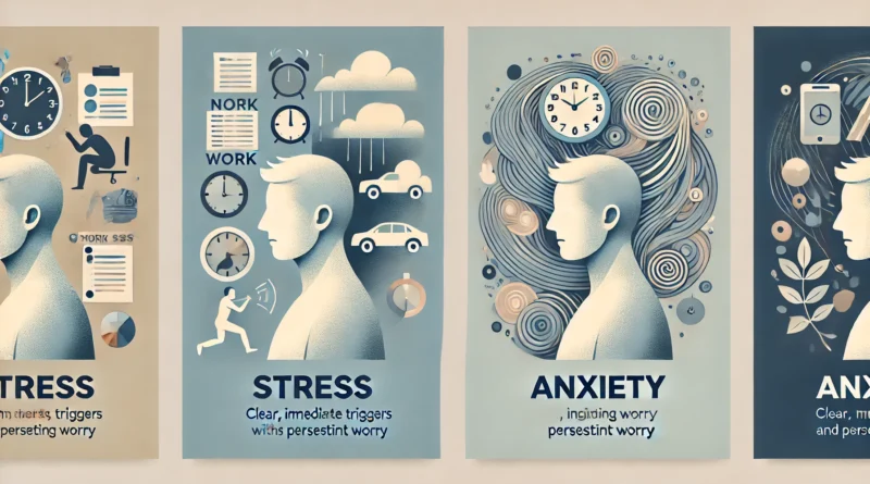 Anxiety vs. Stress: What Is the Difference people confuse